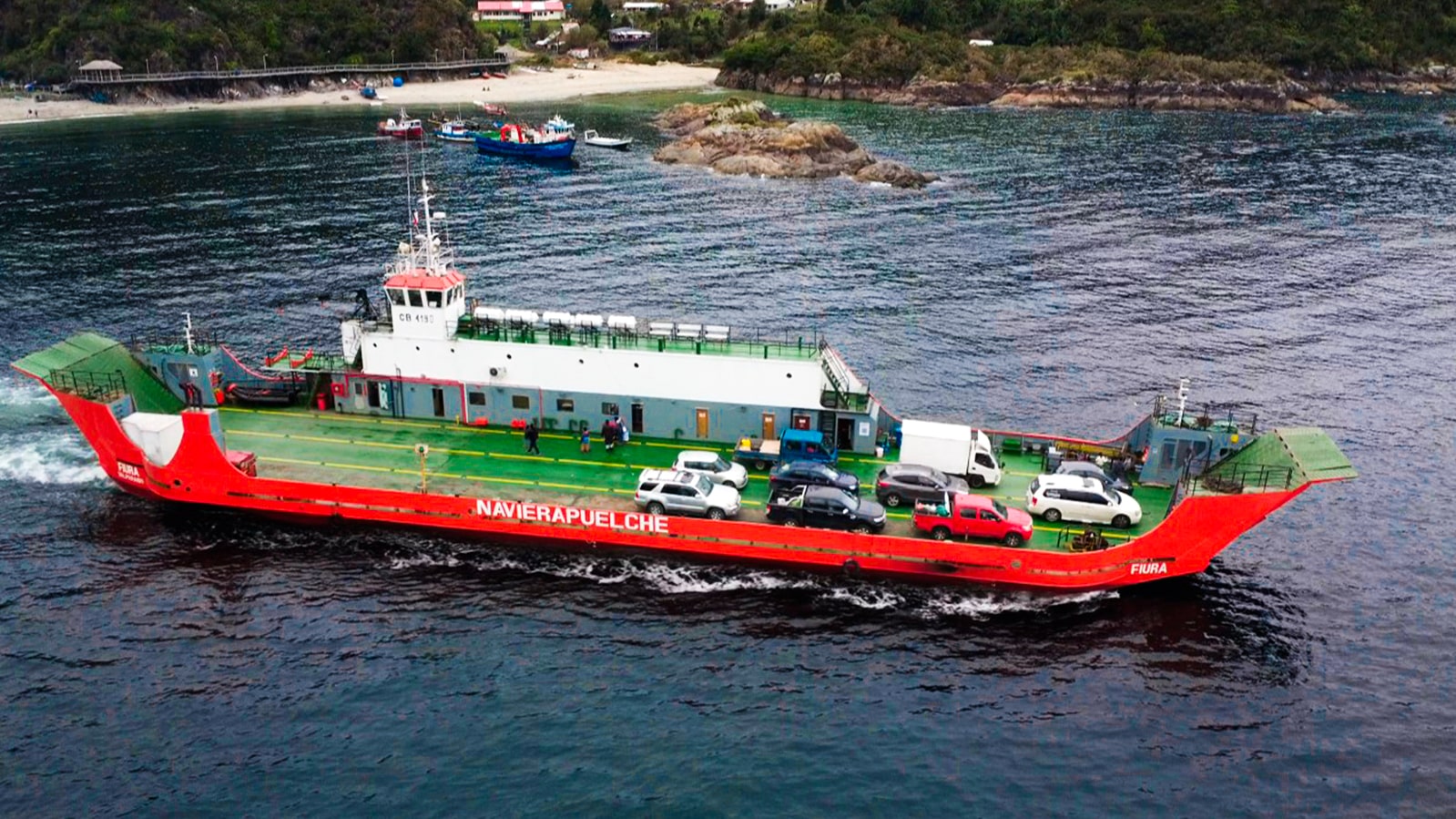 Nuestras Barcazas - Transportes Puelche